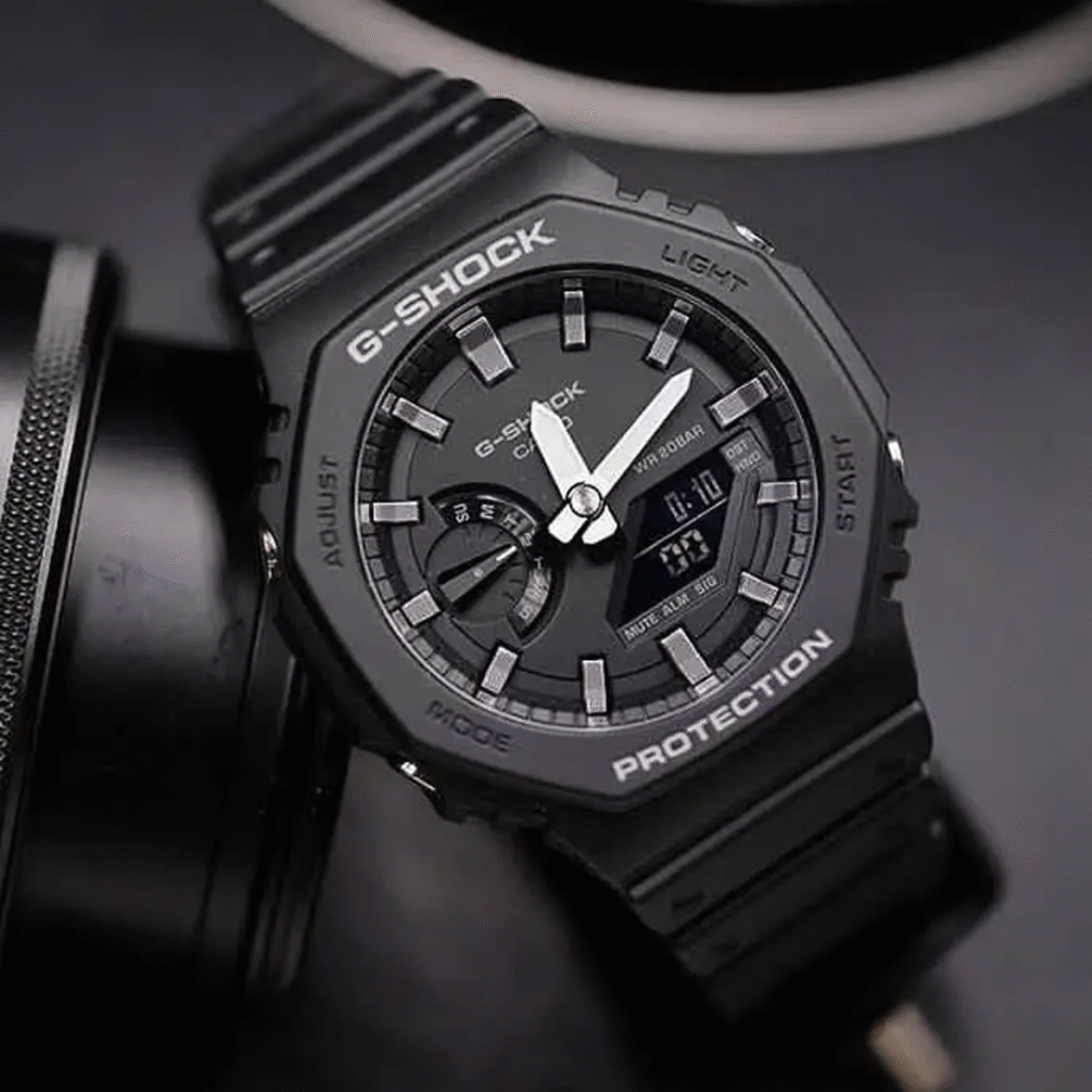 G-SHOCK GA-2110 – Japan Quality With Auto Light Black | 7AAA Quality